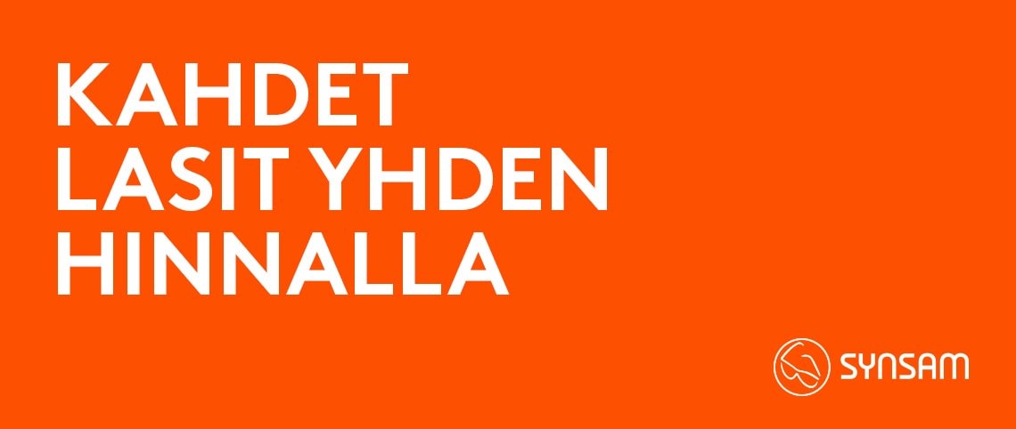 Laadukkaat silmälasit valtakunnalliselta optikkoketjulta - Synsam